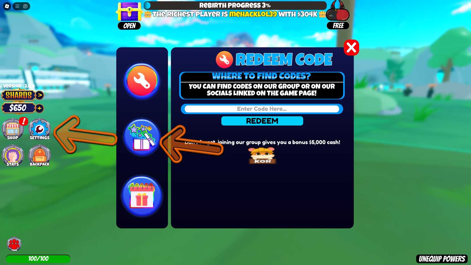 Power Legends Tycoon Codes - Roblox