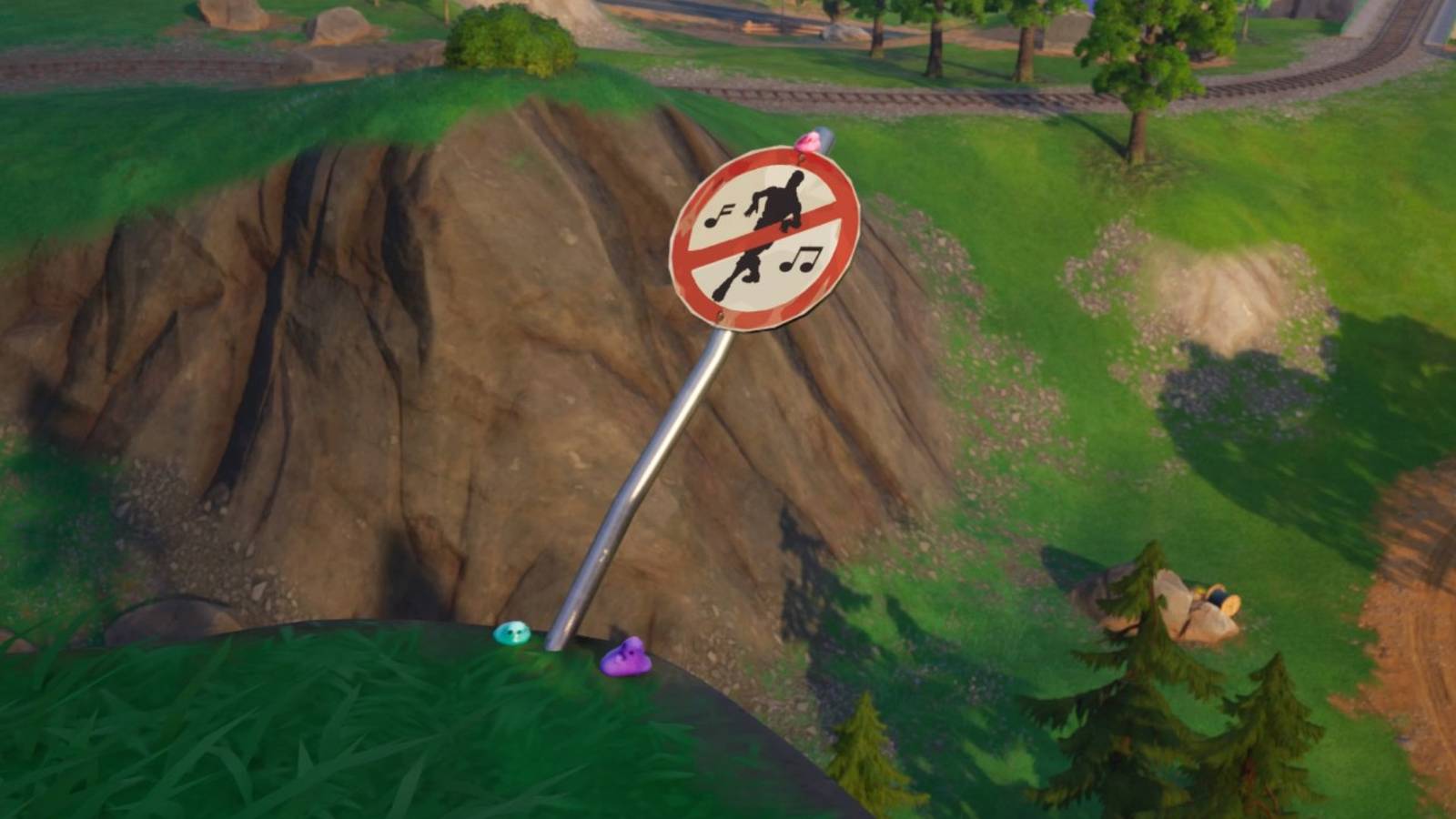 Fortnite Chapter 6 Now Punishes You For Emoting At "No Emoting" Signs