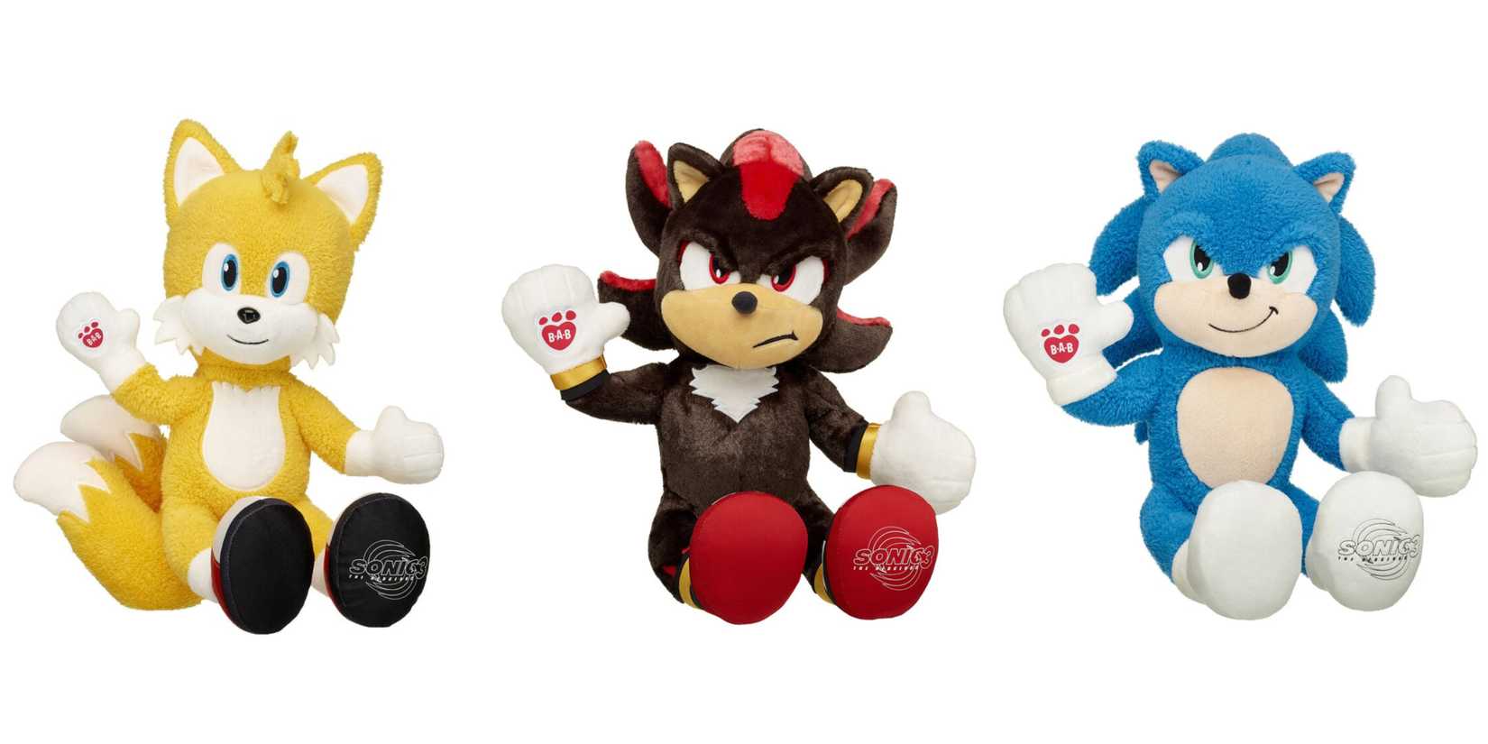 Sonic's Build-A-Bear Range Now Includes A Shadow The Hedgehog Plush