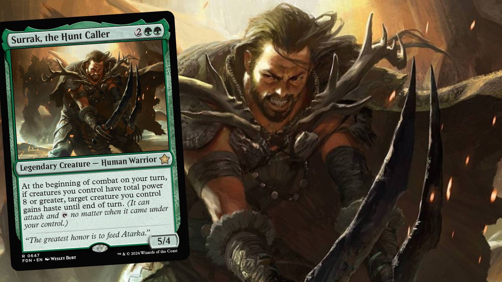 How To Build A Surrak, The Hunt Caller Commander Deck In MTG