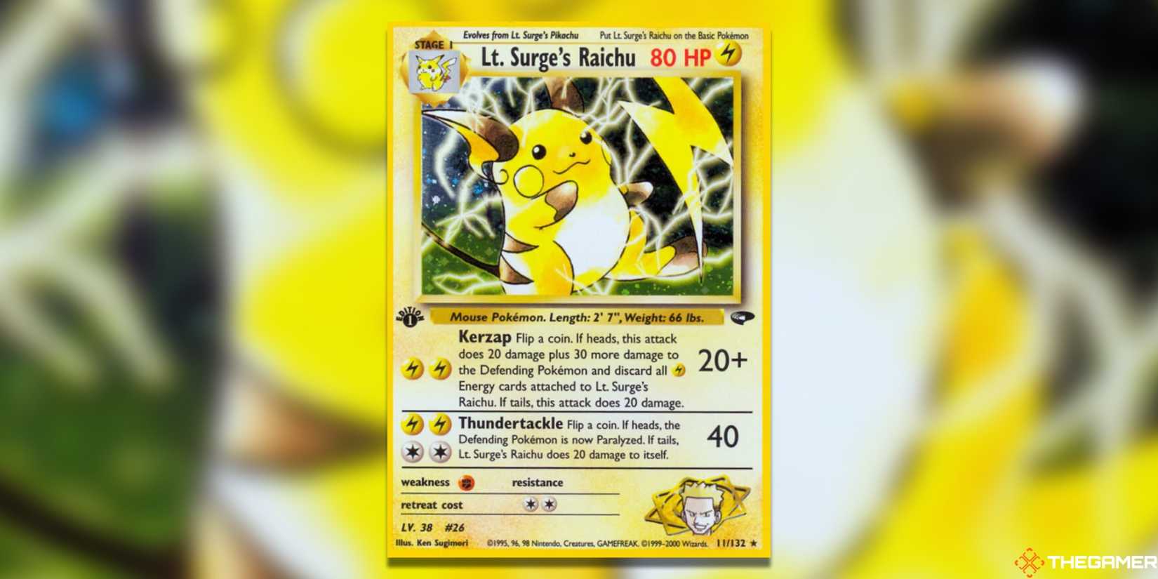 The Most Expensive Lt. Surge Pokemon TCG Cards