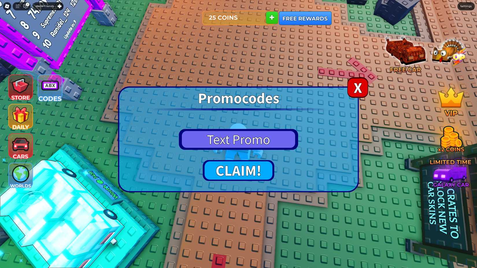 Drive It Codes - Roblox