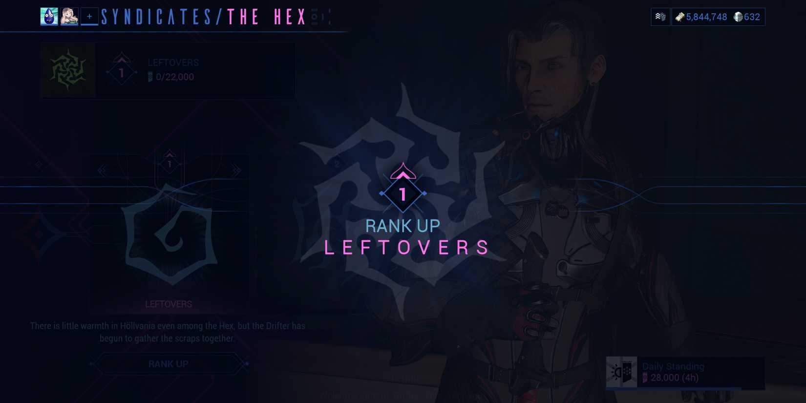 How To Rank Up The Hex Syndicate In Warframe