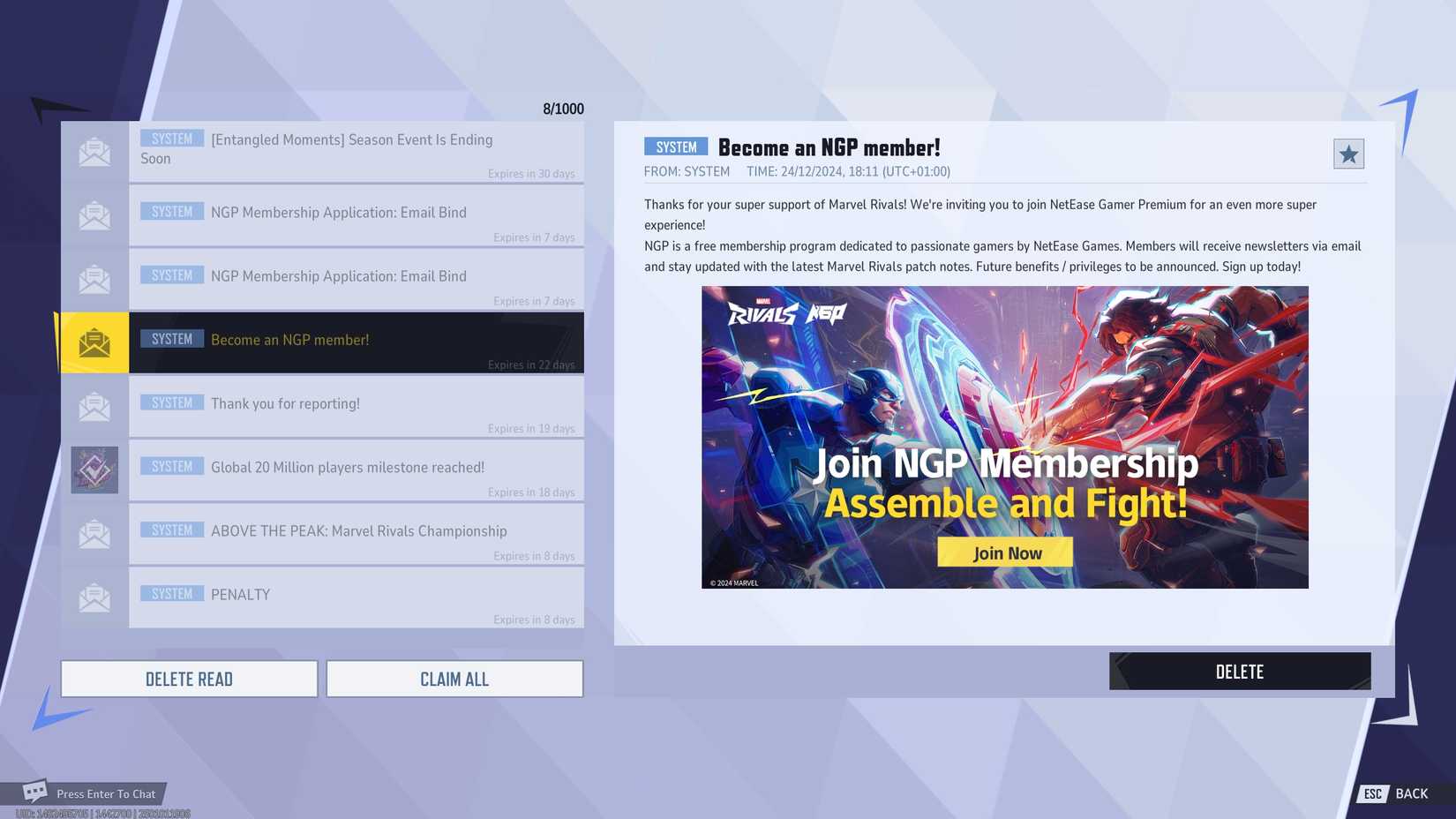 What Is NGP In Marvel Rivals?