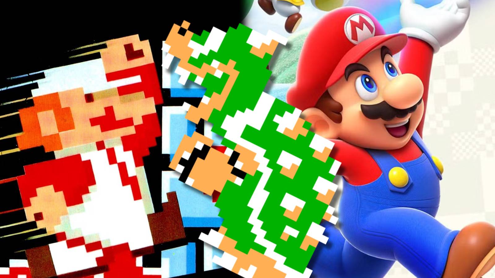 The Biggest Mario Character Design Changes