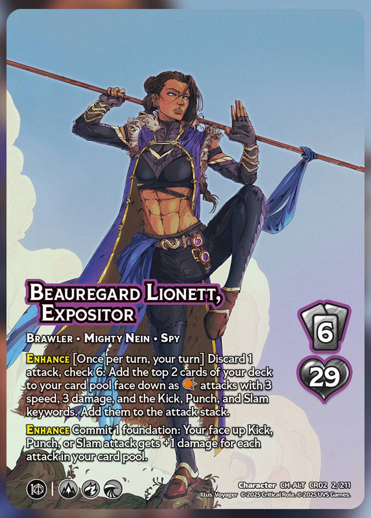 Take A Look At The Alt-Art Cards Of UniVersus' Critical Role: Heroes Of ...
