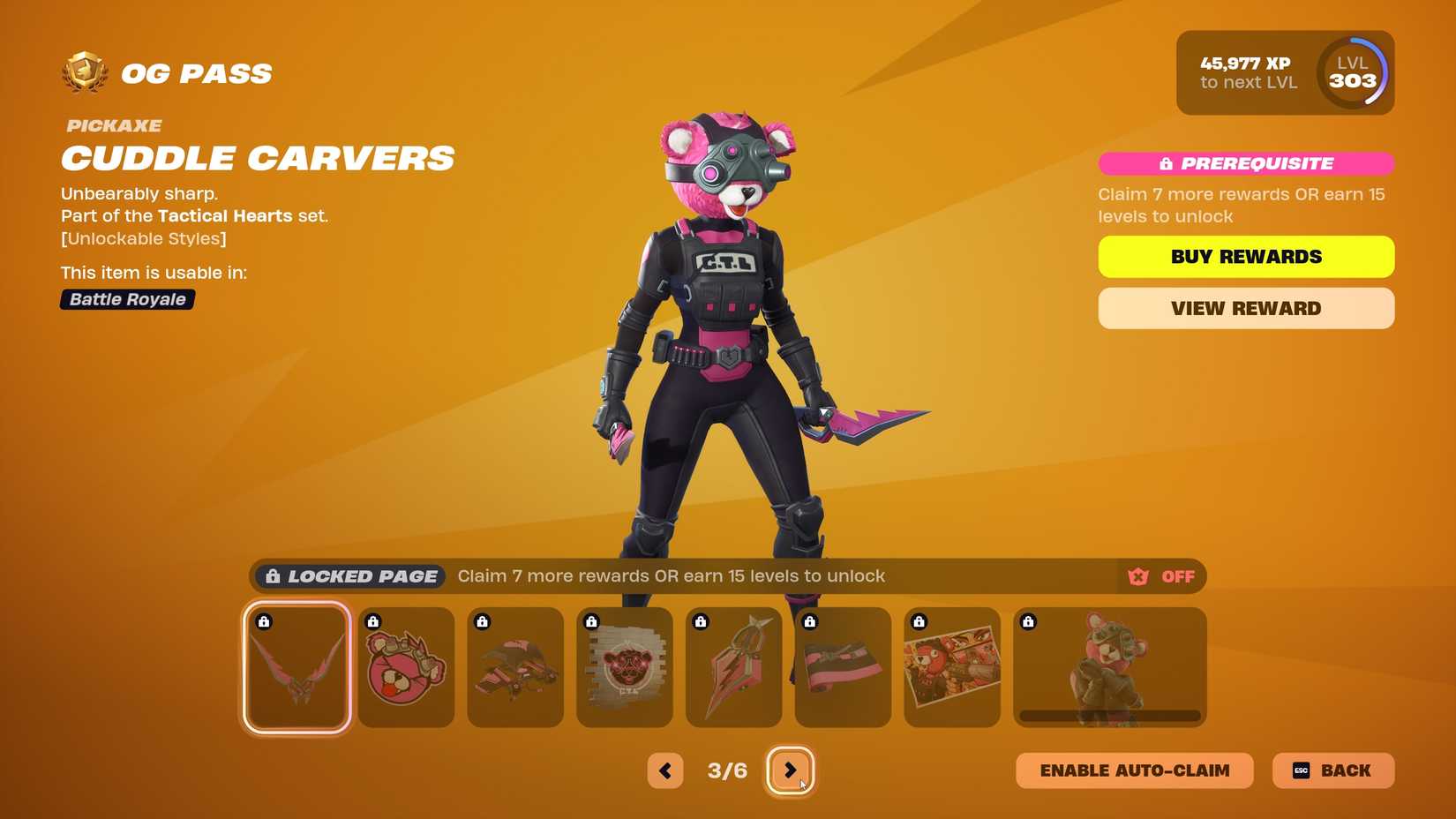Every Battle Pass Item Reward In Fortnite: OG Chapter 1, Season 2