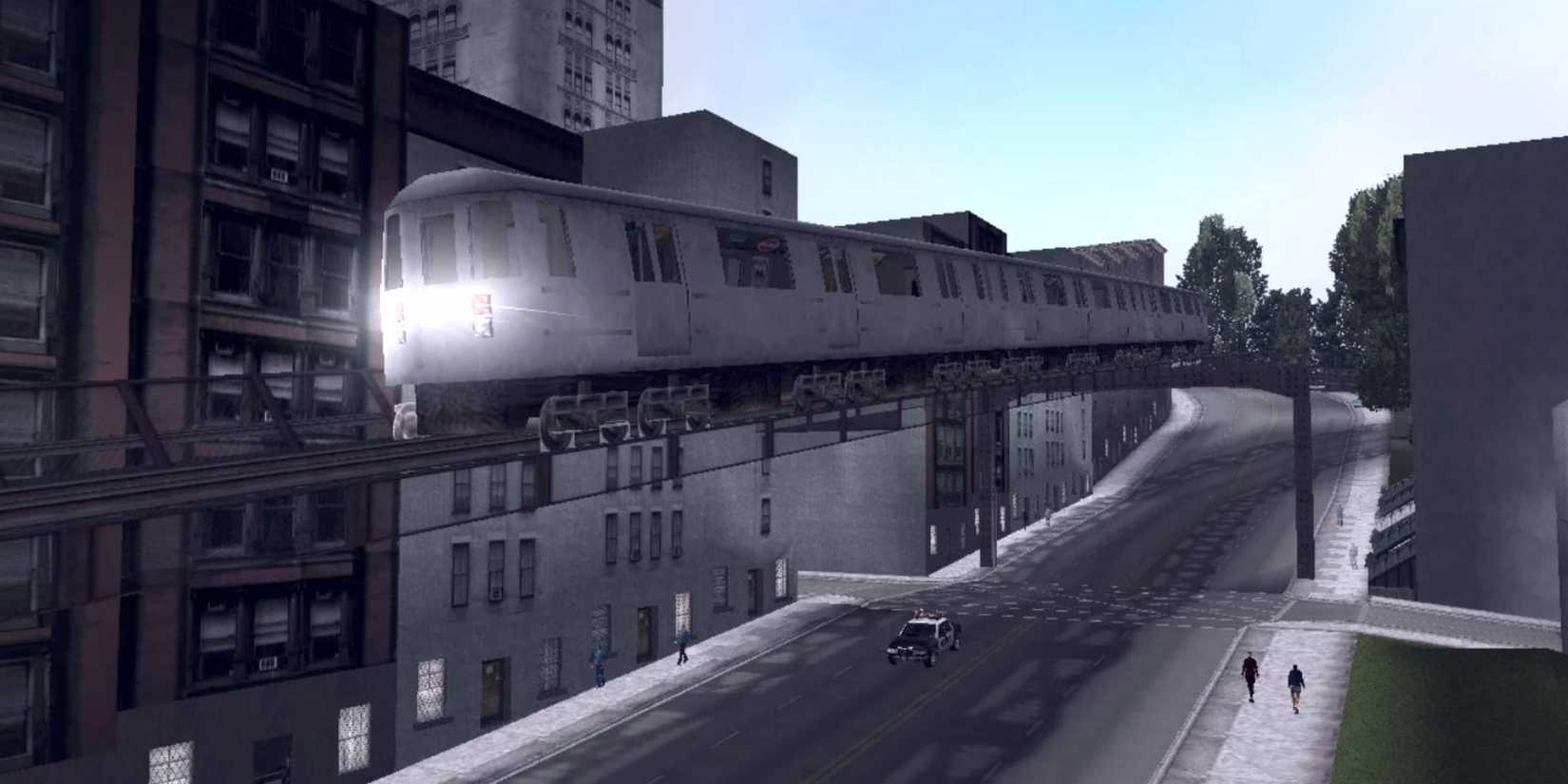 Grand Theft Auto's Iconic Cinematic Cam Exists Because Of Trains