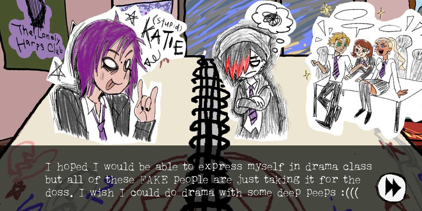 I Write Games Not Tragedies Is Exactly The Glorious Emo Cringefest It ...