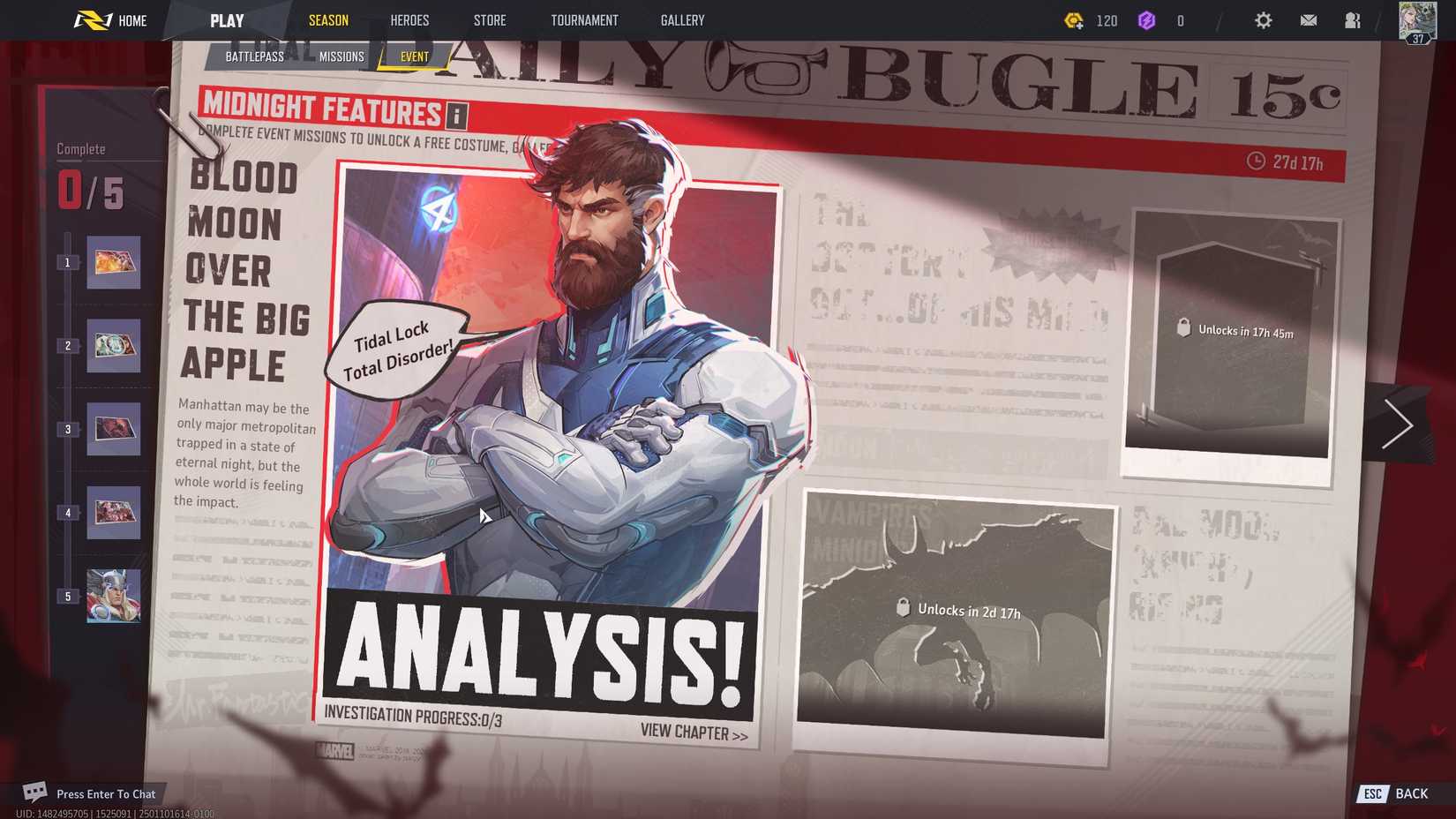 Midnight Features Event Guide And Rewards In Marvel Rivals