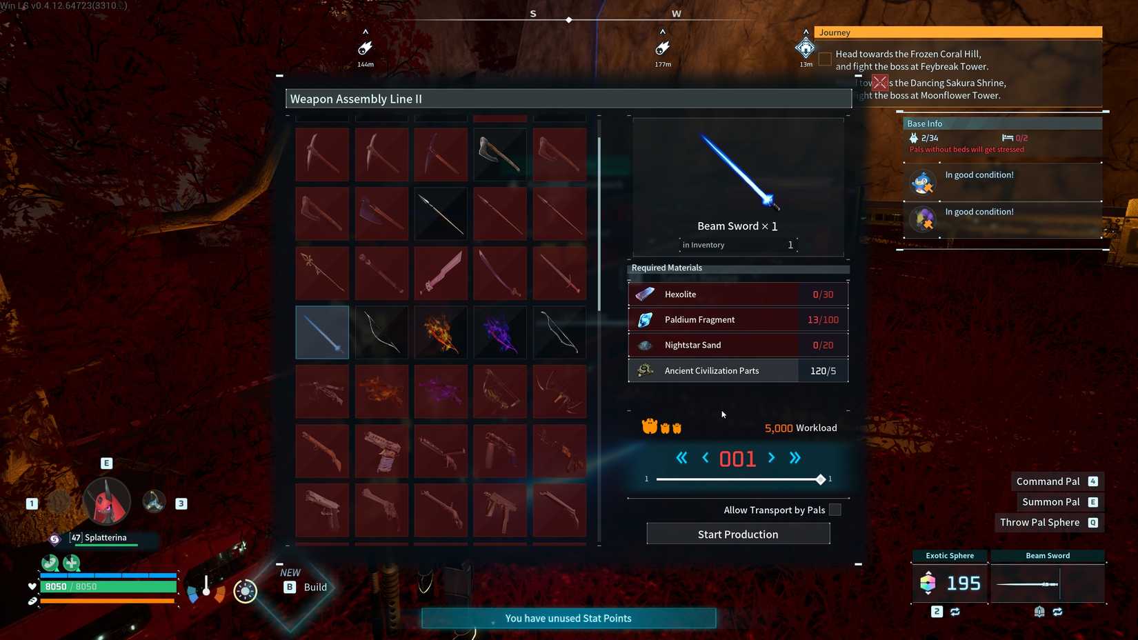 How To Get The Beam Sword In Palworld
