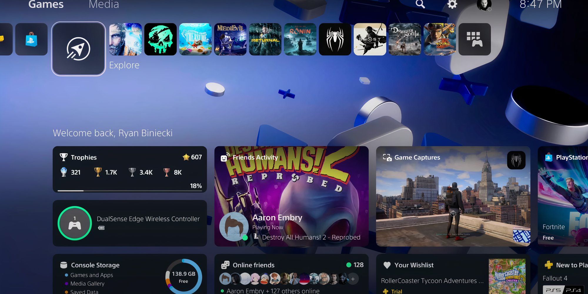 PS5 Dynamic Background Reveal Flooded With PS1 Startup And PS4 Themes ...