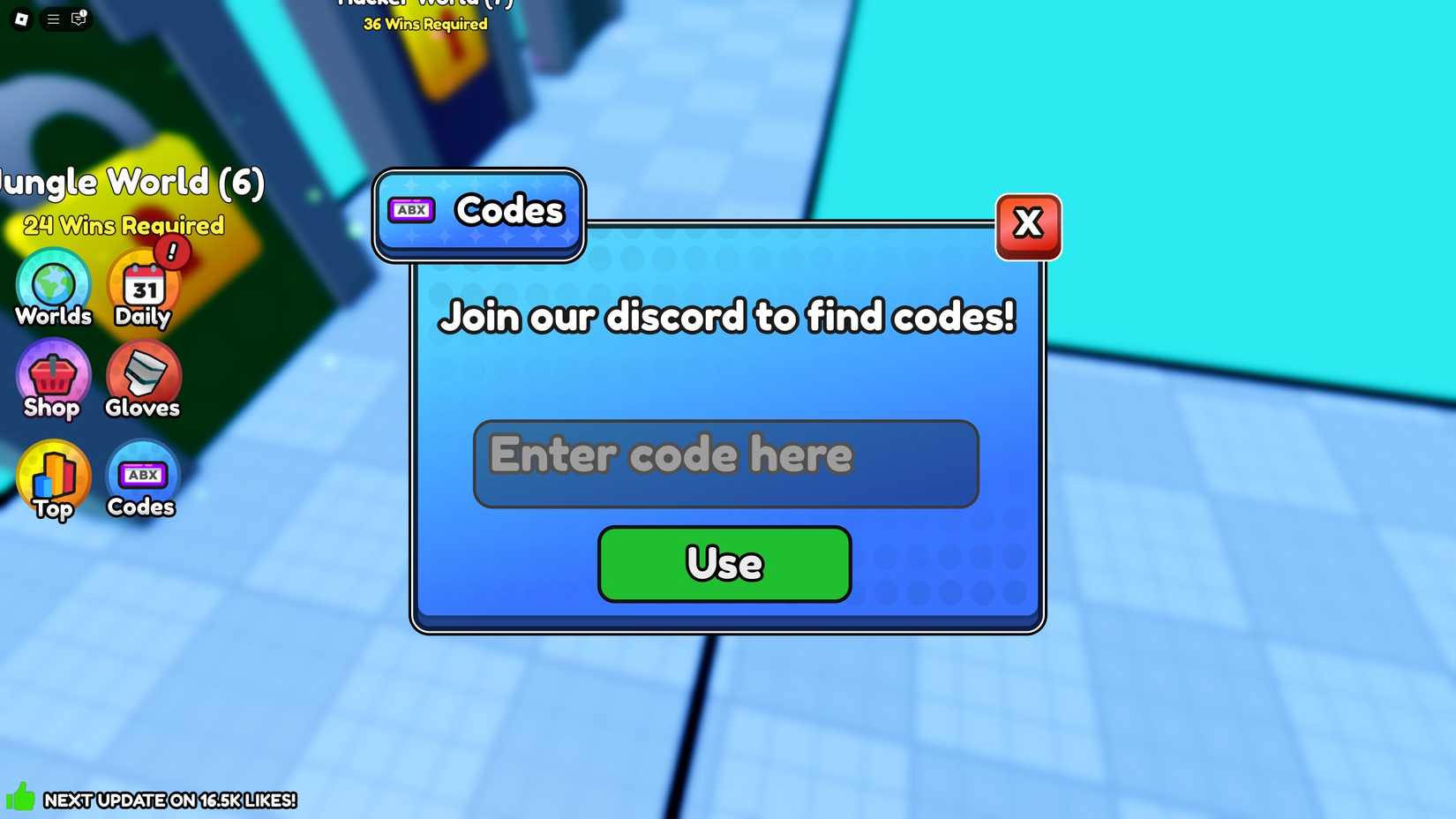 parkour master codes