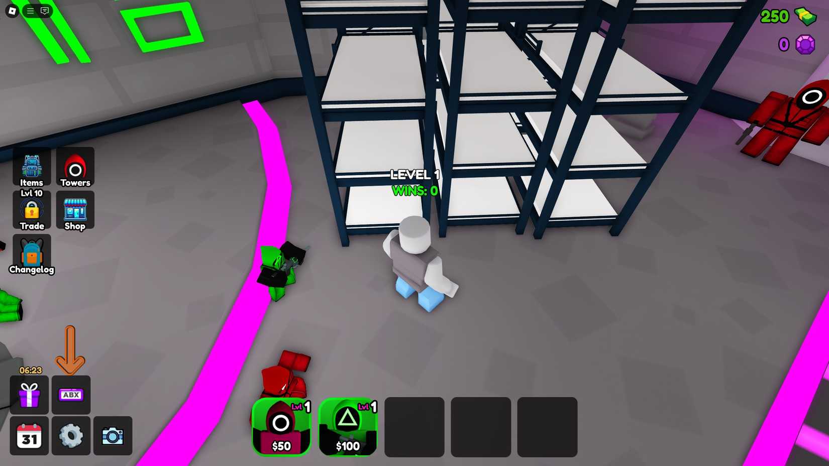 Squid TD Codes - Roblox