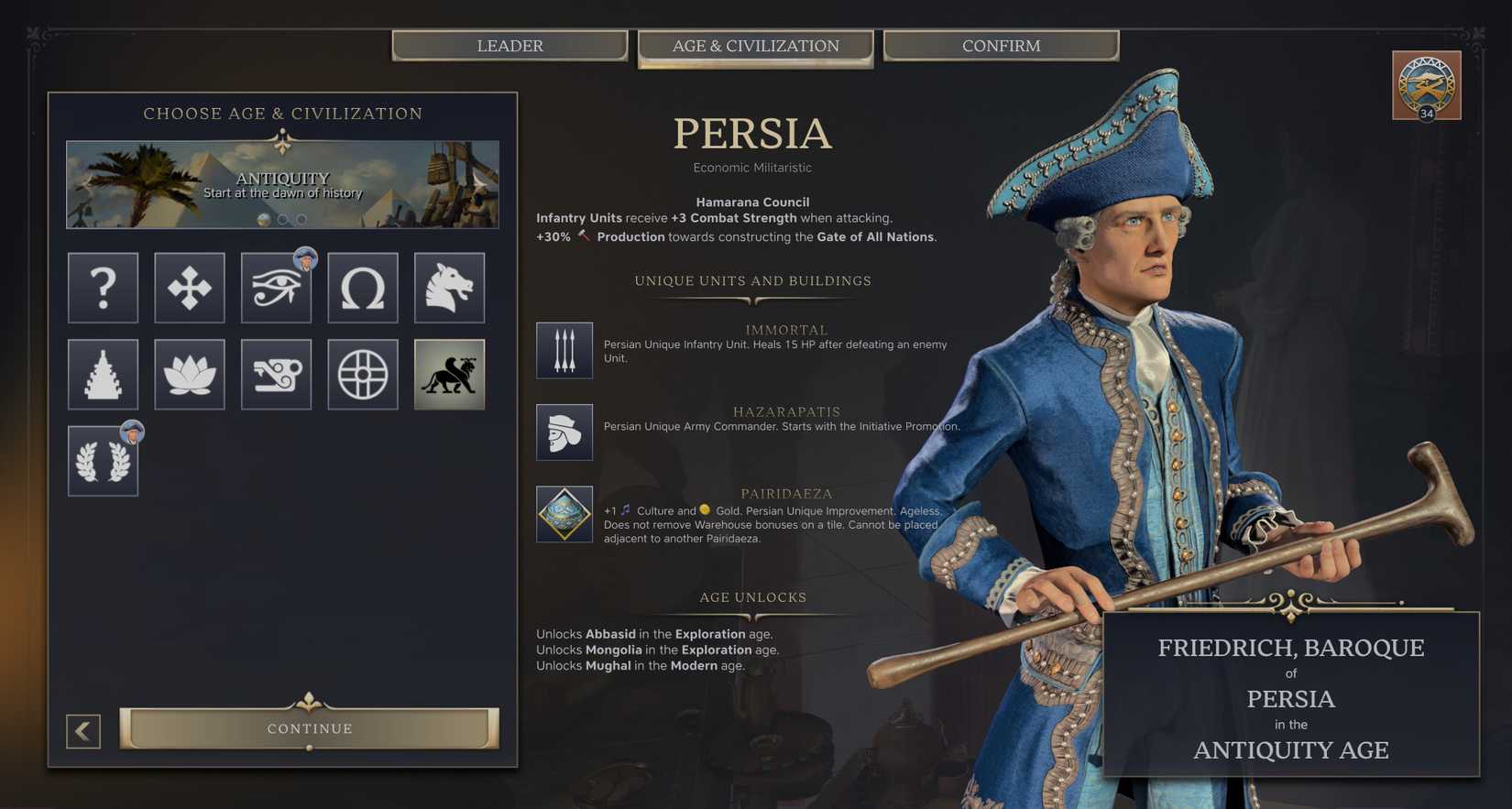 How To Win As Friedrich, Baroque In Civilization 7
