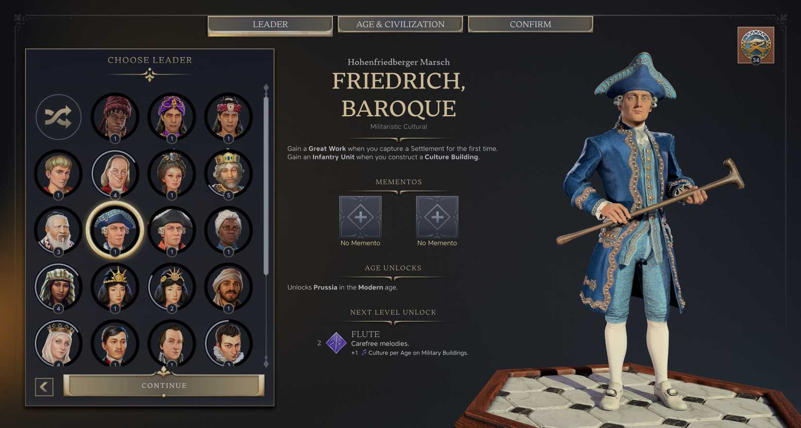 How To Win As Friedrich, Baroque In Civilization 7