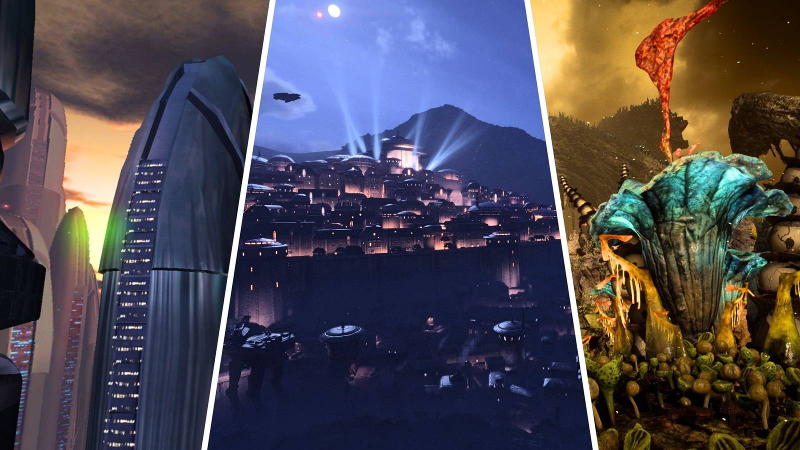 The Most Breathtaking Locations In Star Wars Games
