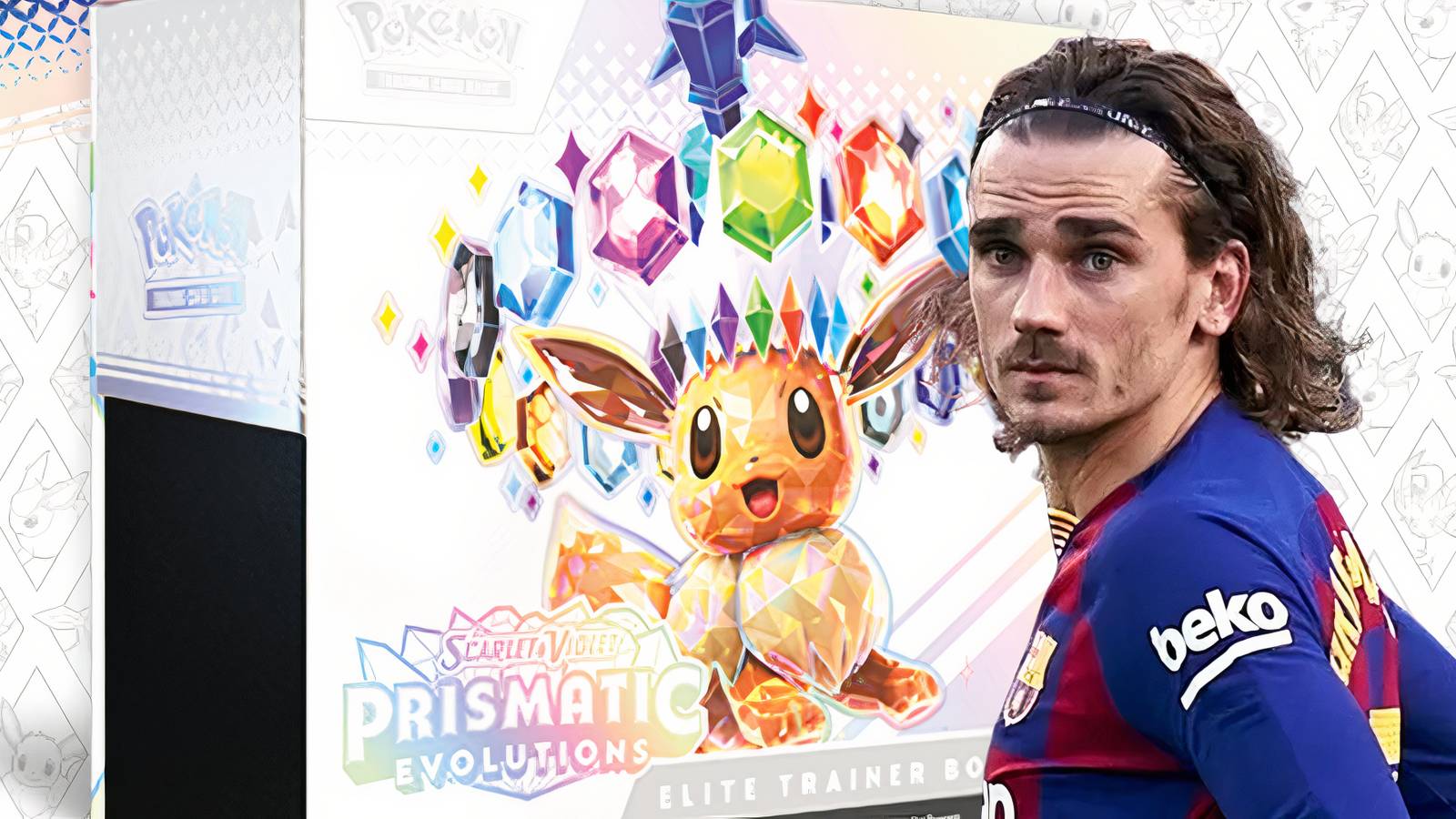Pokemon Prismatic Evolutions Cards Traded Pitchside For La Liga Star's ...