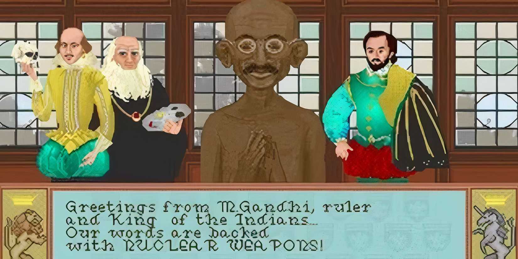 Where Does The Gandhi Nuke Meme Come From?