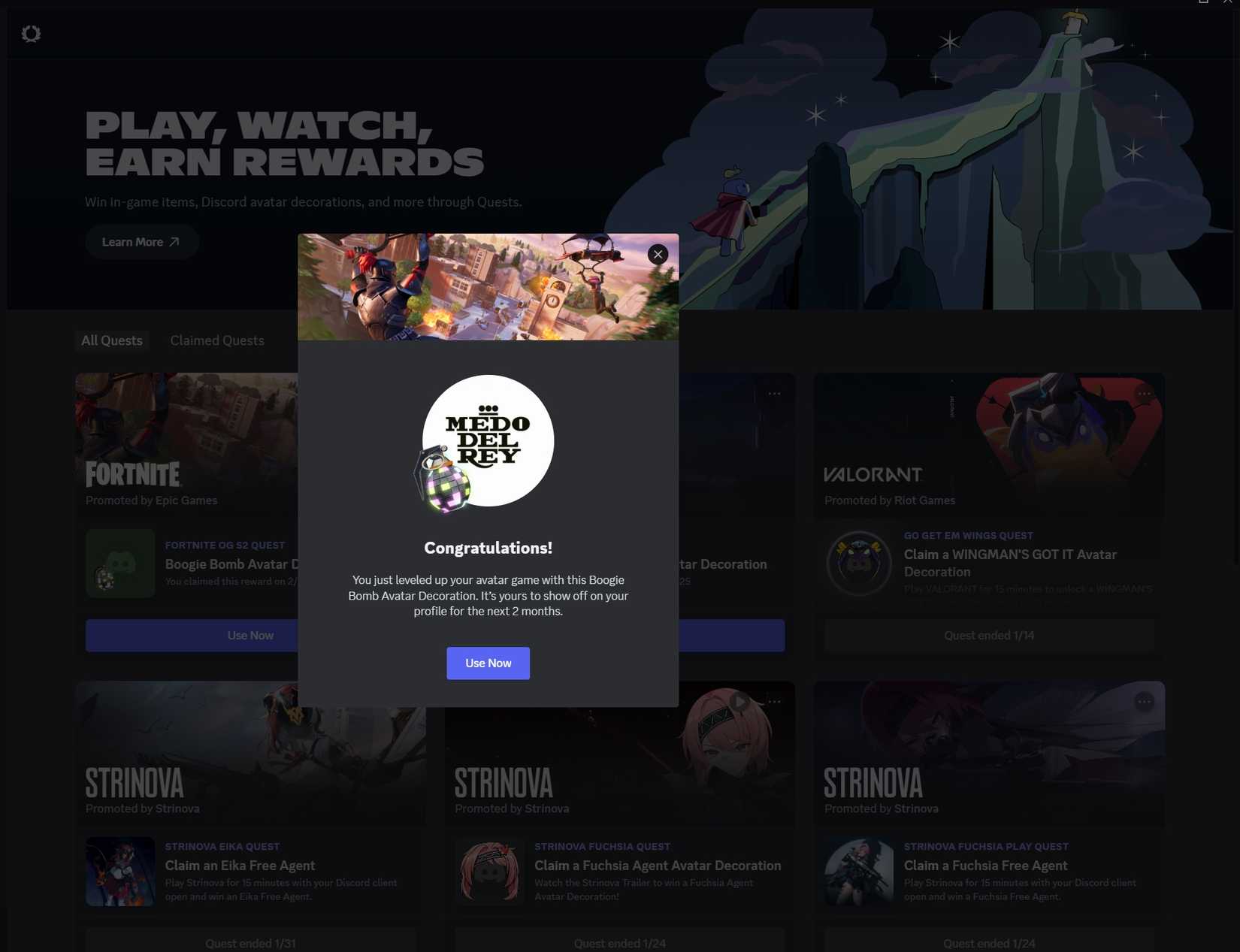 How To Get The Discord Boogie Bomb Avatar Decoration In Fortnite