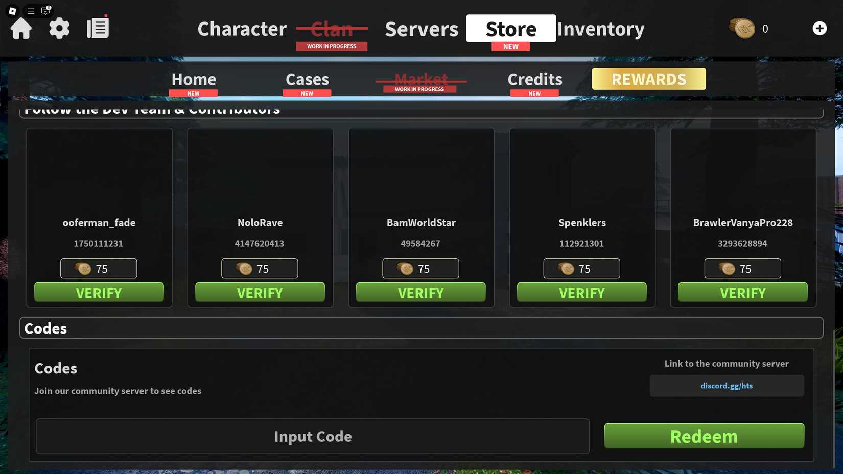 Lone Survival Codes - Roblox