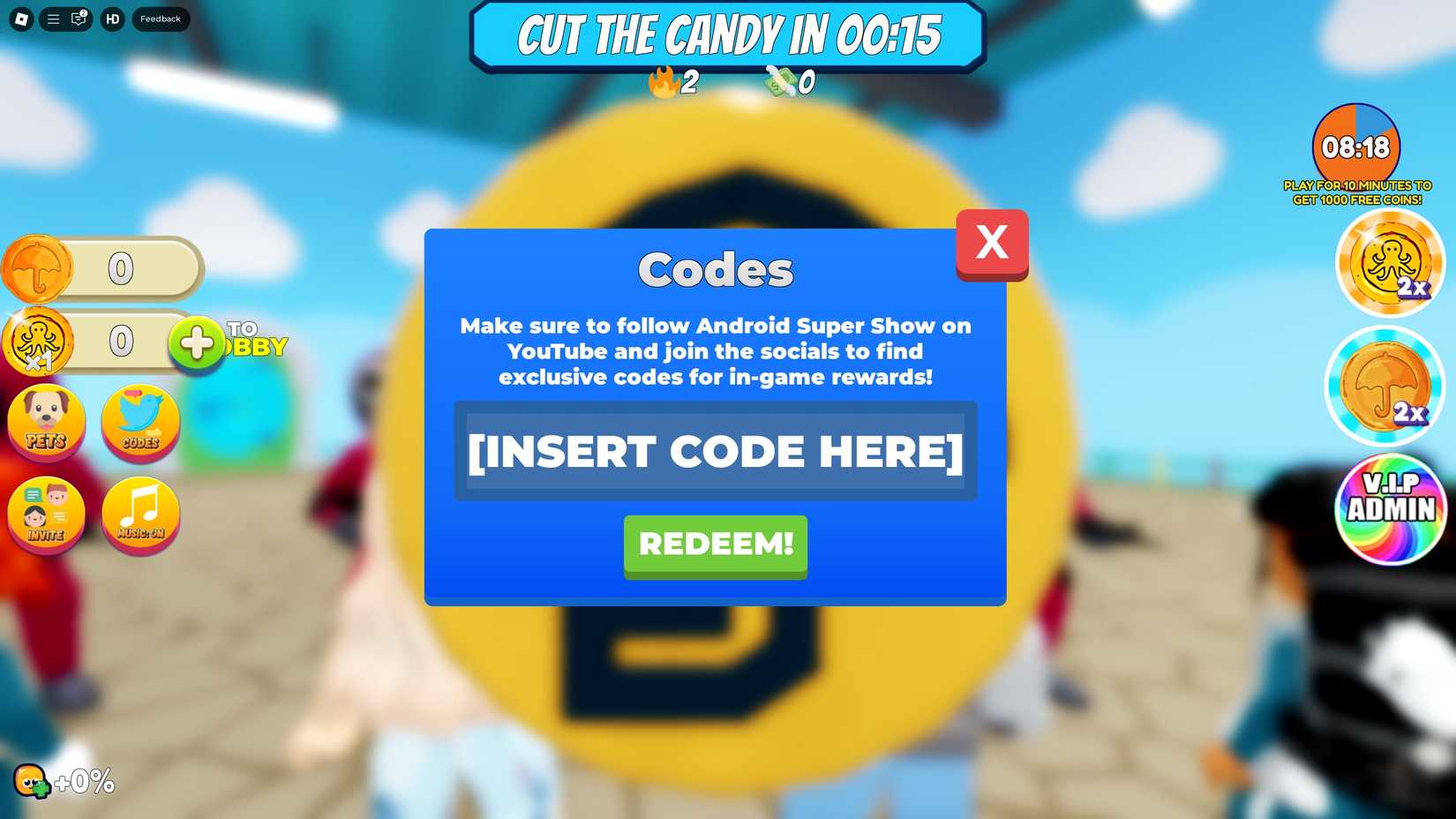 Dalgona Challenge Codes - Roblox