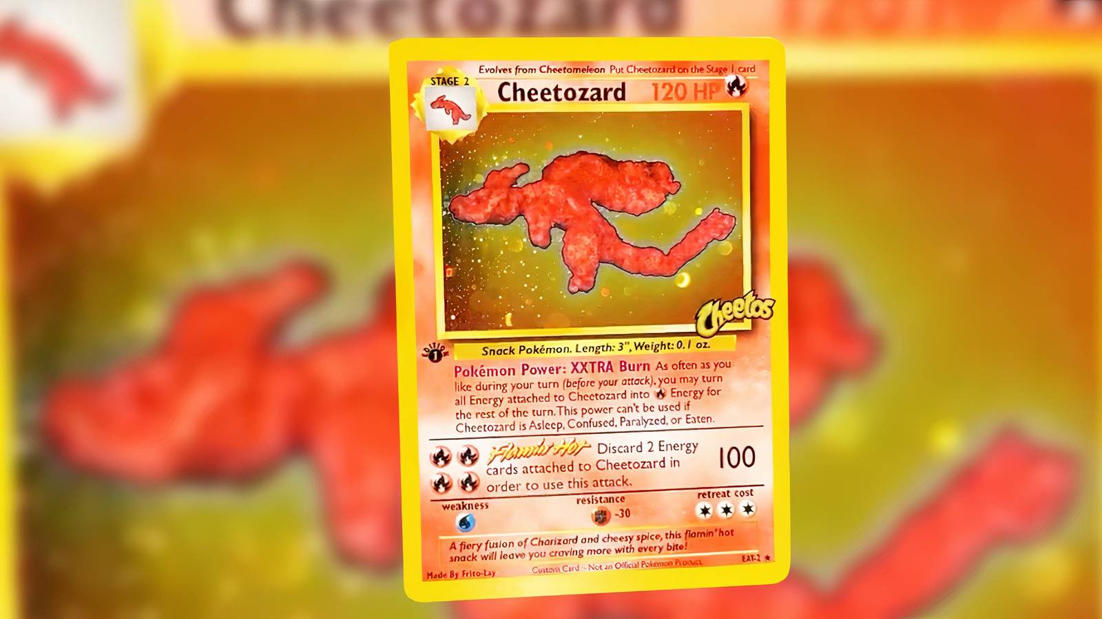 Pokemon’s ‘Cheetozard’ Already Has A Custom Card