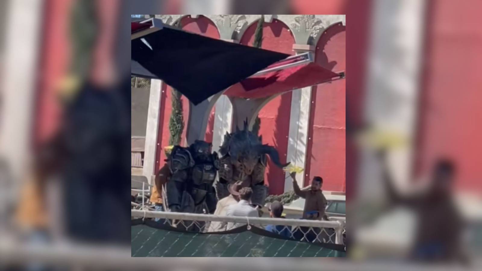 Fallout Set Leaks Confirm Deathclaws, NCR Power Armour