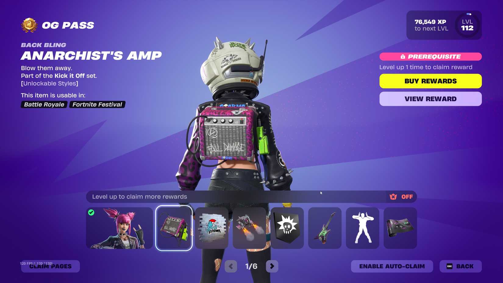 Every Battle Pass Item Reward In Fortnite: OG Chapter 1, Season 3