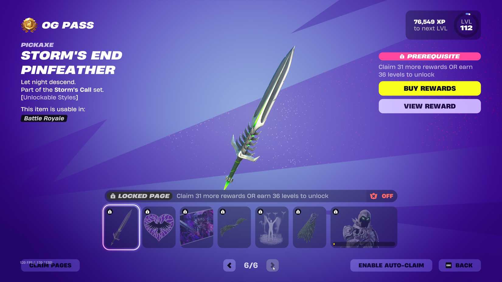 Every Battle Pass Item Reward In Fortnite: OG Chapter 1, Season 3