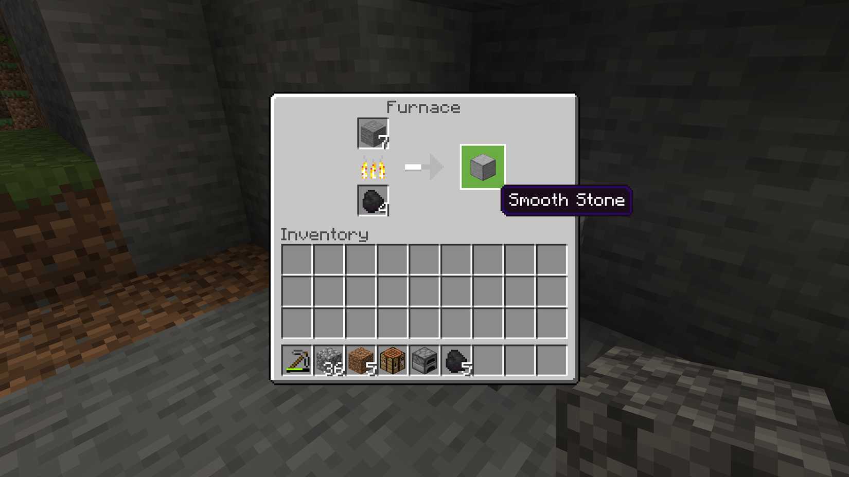 How To Craft Smooth Stone In Minecraft
