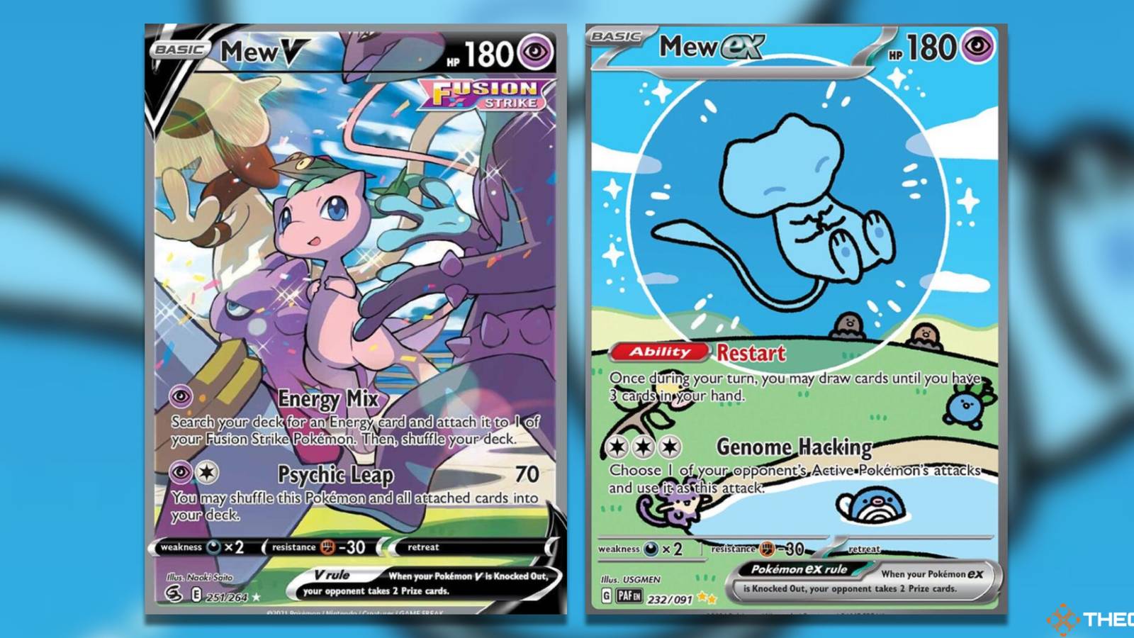 The Best Sets To Find Mew Cards In The Pokemon TCG