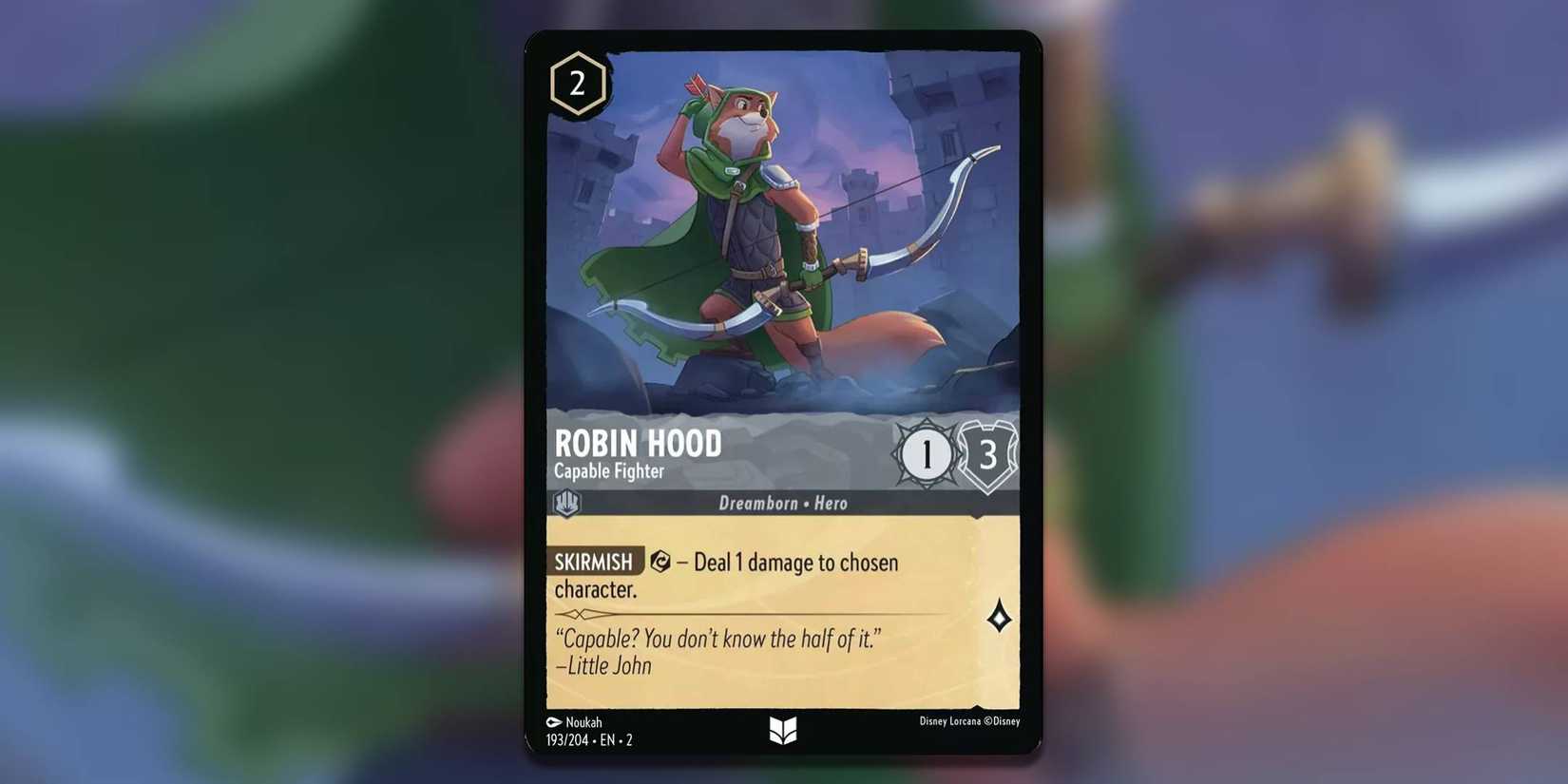 The Best Robin Hood Cards - Disney Lorcana