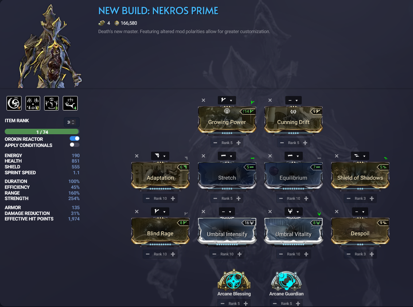 The Best Nekros Builds In Warframe