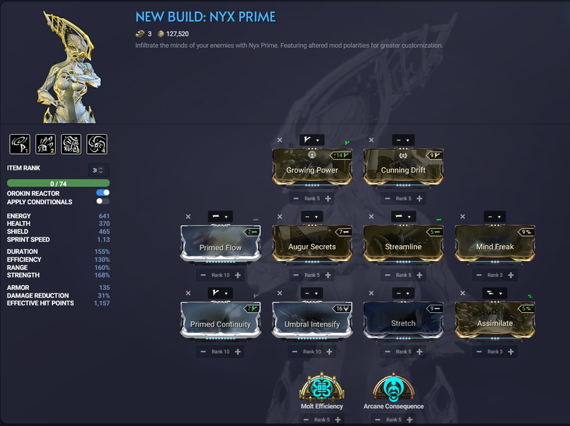 The Best Nyx Builds In Warframe