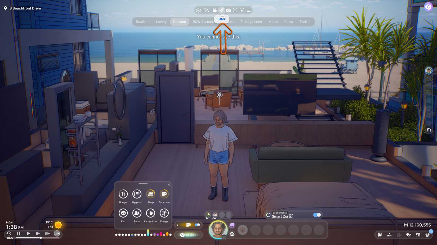 How To Change The Game Filter In InZoi