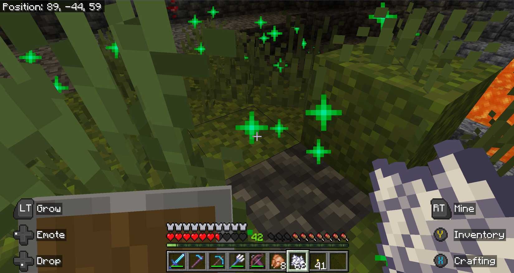 How To Find And Use Moss In Minecraft