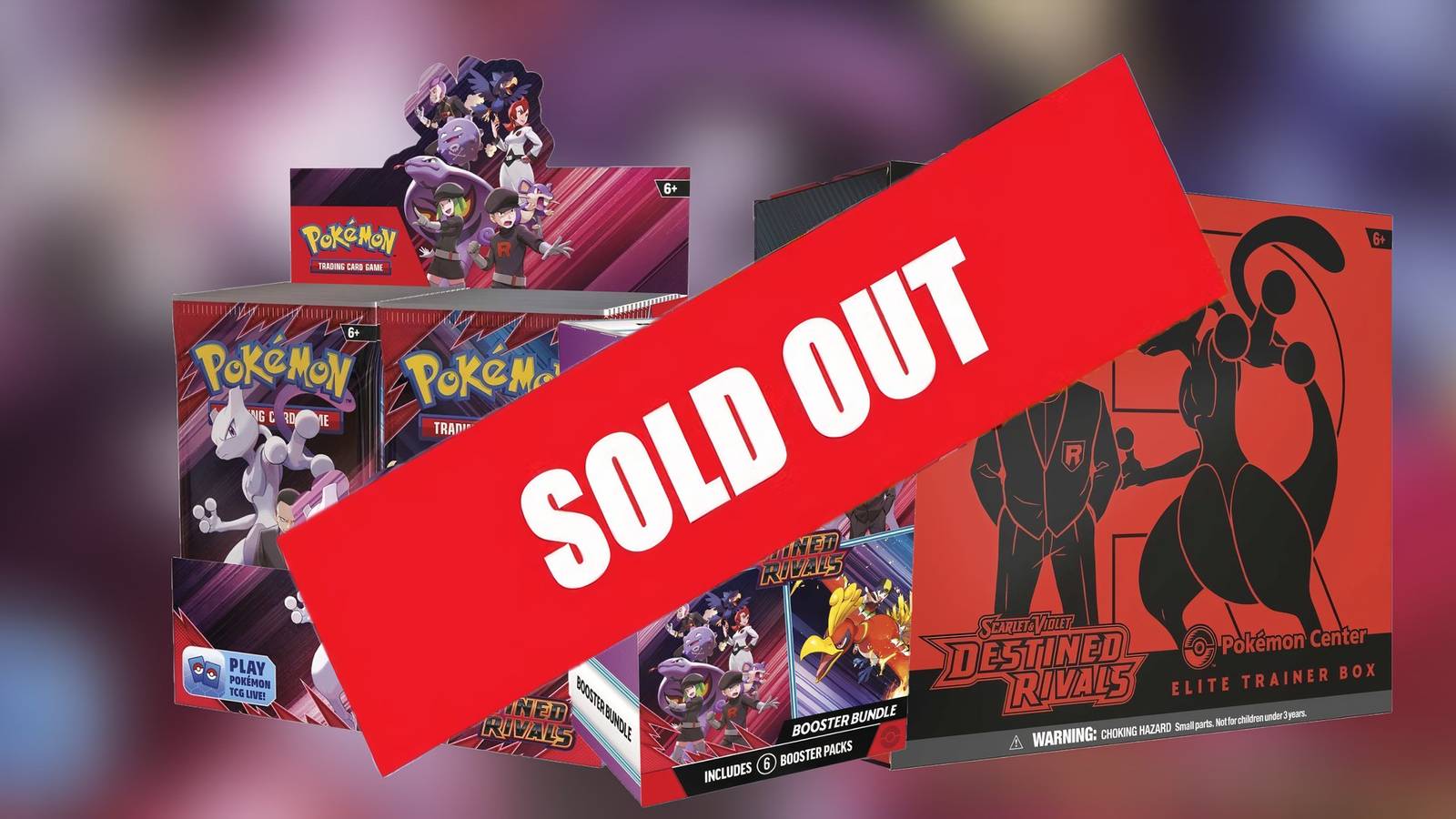 Pokemon TCG Destined Rivals Booster Boxes Are The Latest Product Being ...