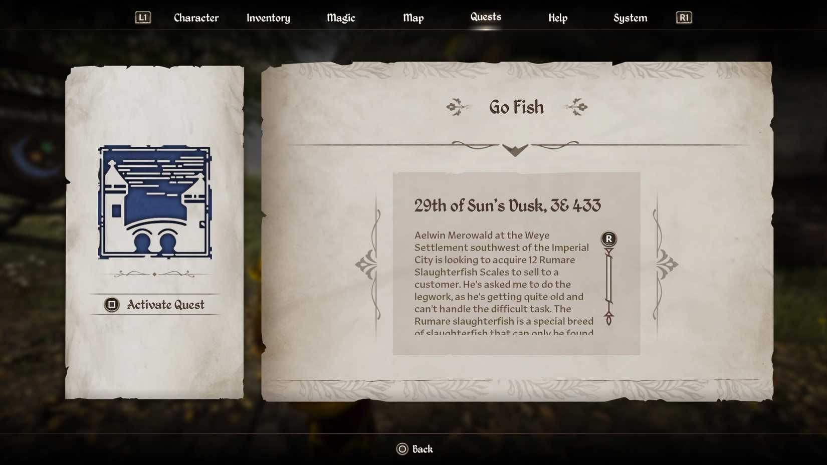 How To Get Slaughterfish Scales In Oblivion Remastered