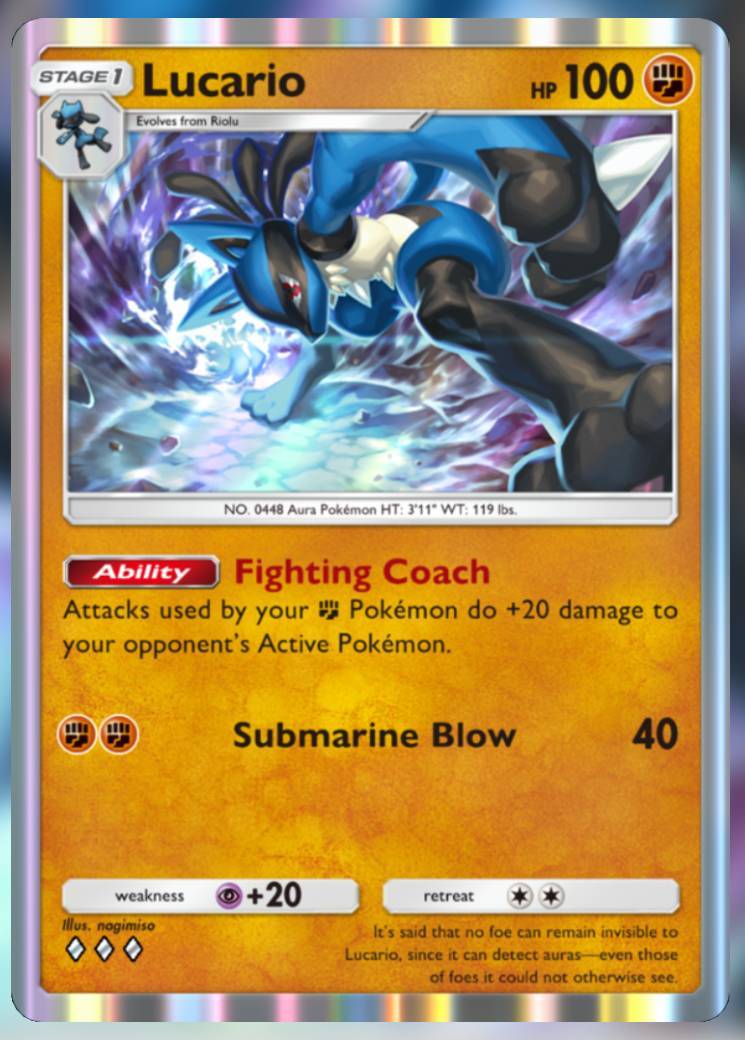 How To Build A 4x Lucario Deck In Pokemon TCG Pocket