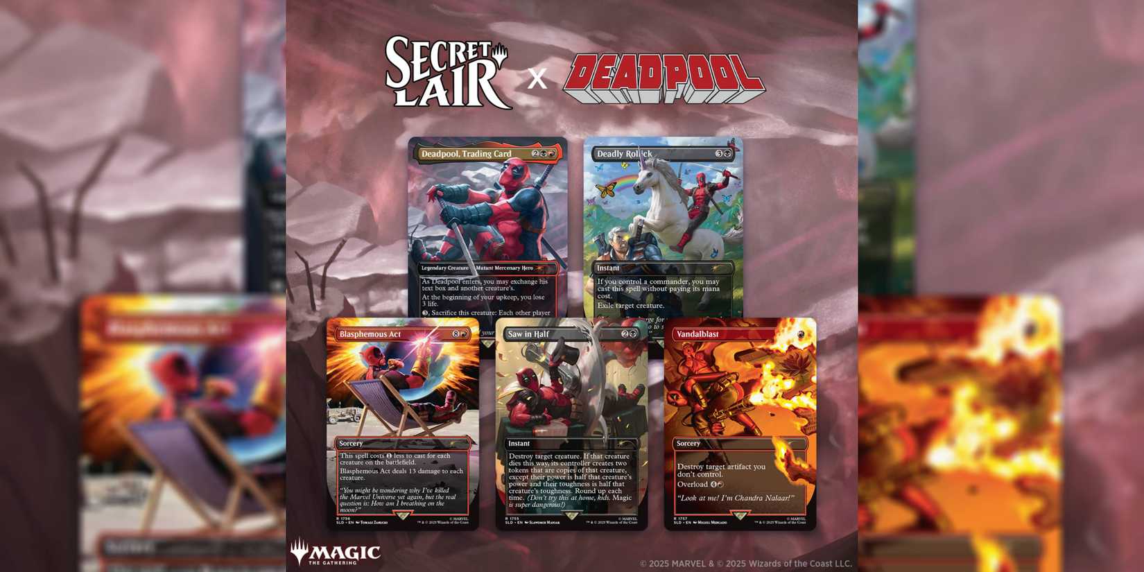 MTG's Deadpool Secret Lair Bonus Card Is Jeff The Land Shark