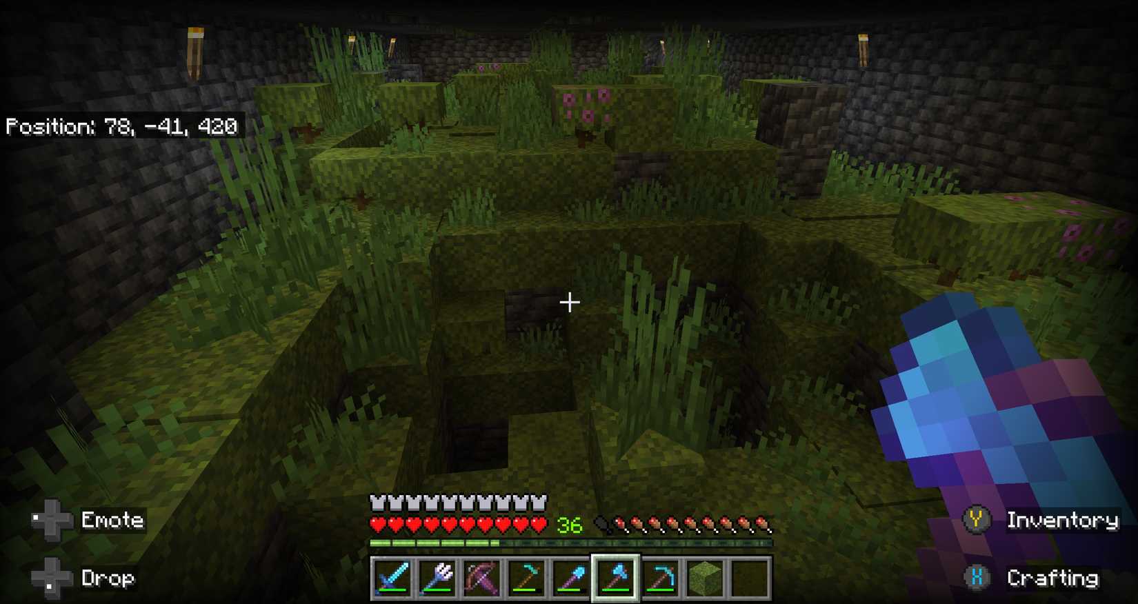 How To Find And Use Moss In Minecraft