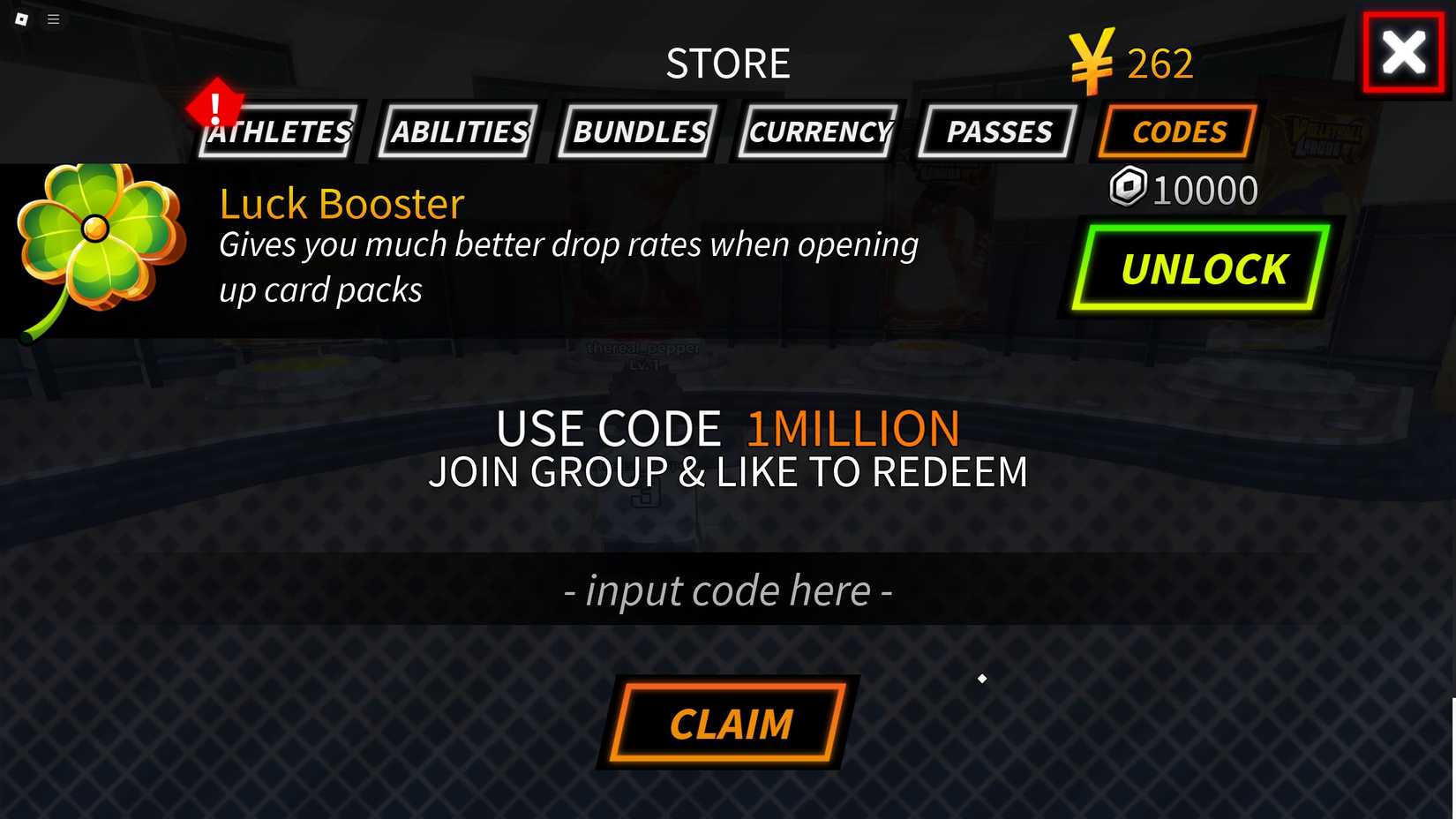 Volleyball Ascended Codes - Roblox