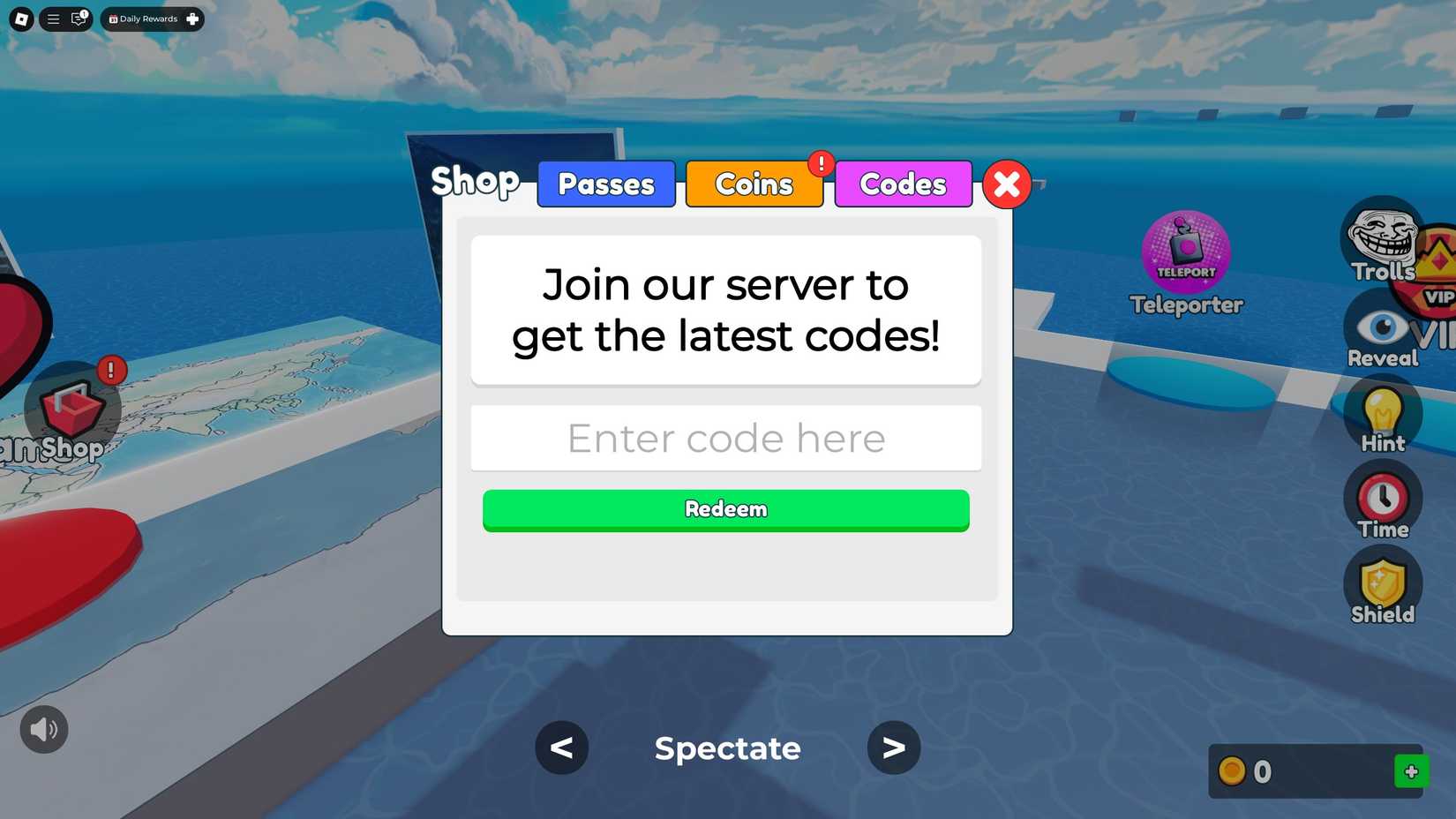 RoGuessr Codes - Roblox
