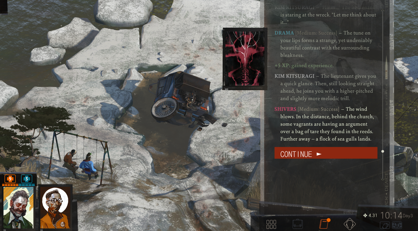 You'll Never Catch Me Playing Disco Elysium Without Shivers