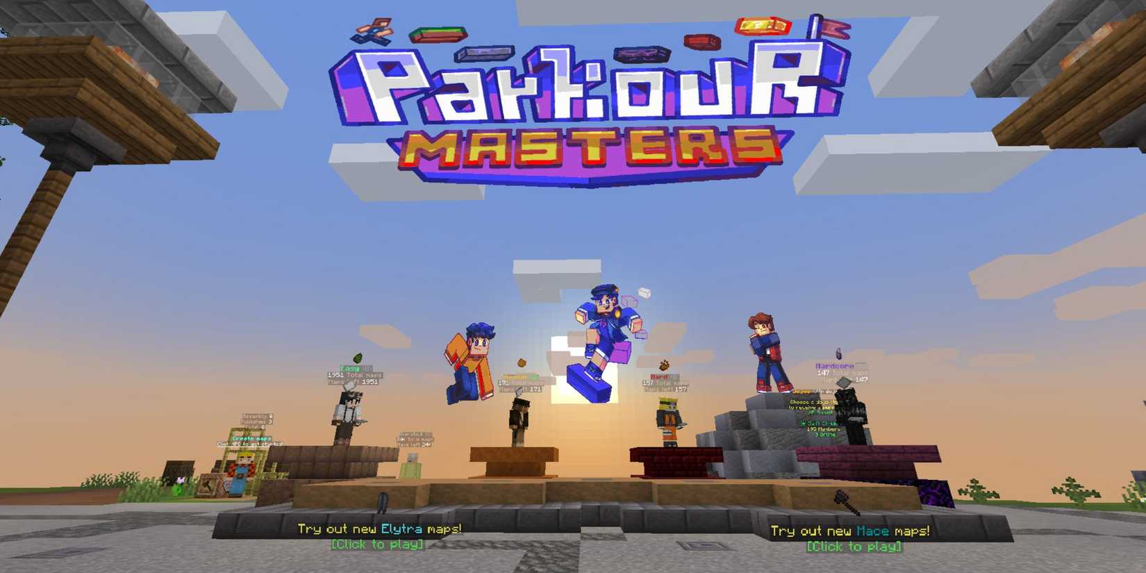 Best Parkour Servers For Minecraft