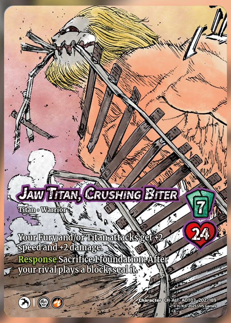 Check Out Attack On Titan: Apocalypse's Exclusive Alt-Art Universus Cards