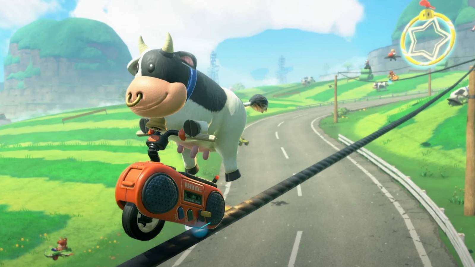 Mario Kart World's Moo Moo Meadows Cow Was Added Because Of A Silly Sketch