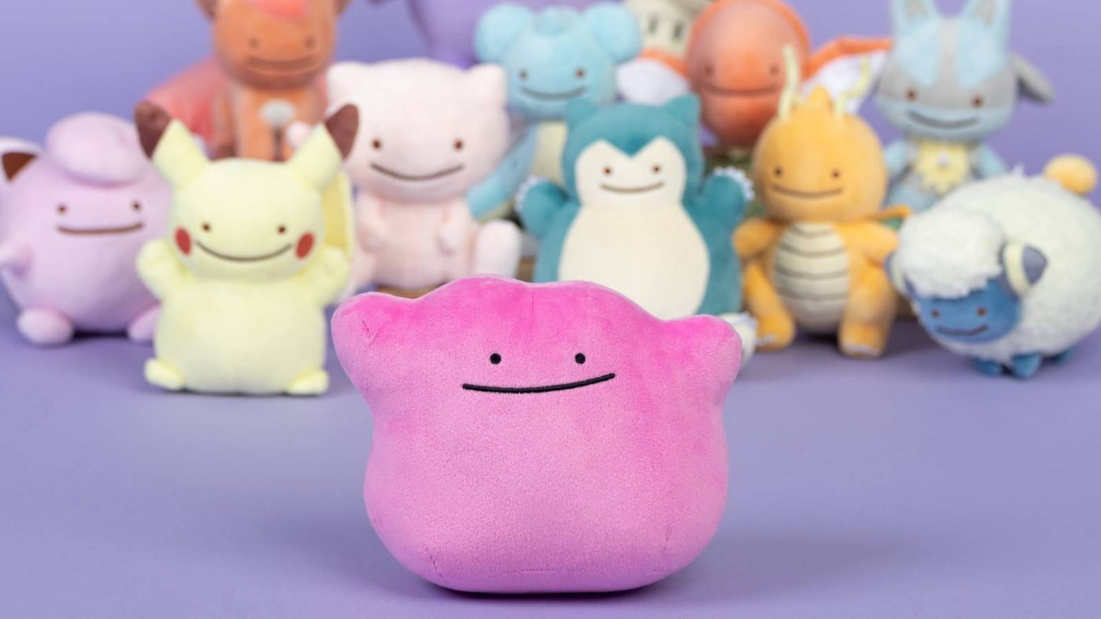 Pokemon Kicks Off Its Ditto Days Range With 21 New Plushes