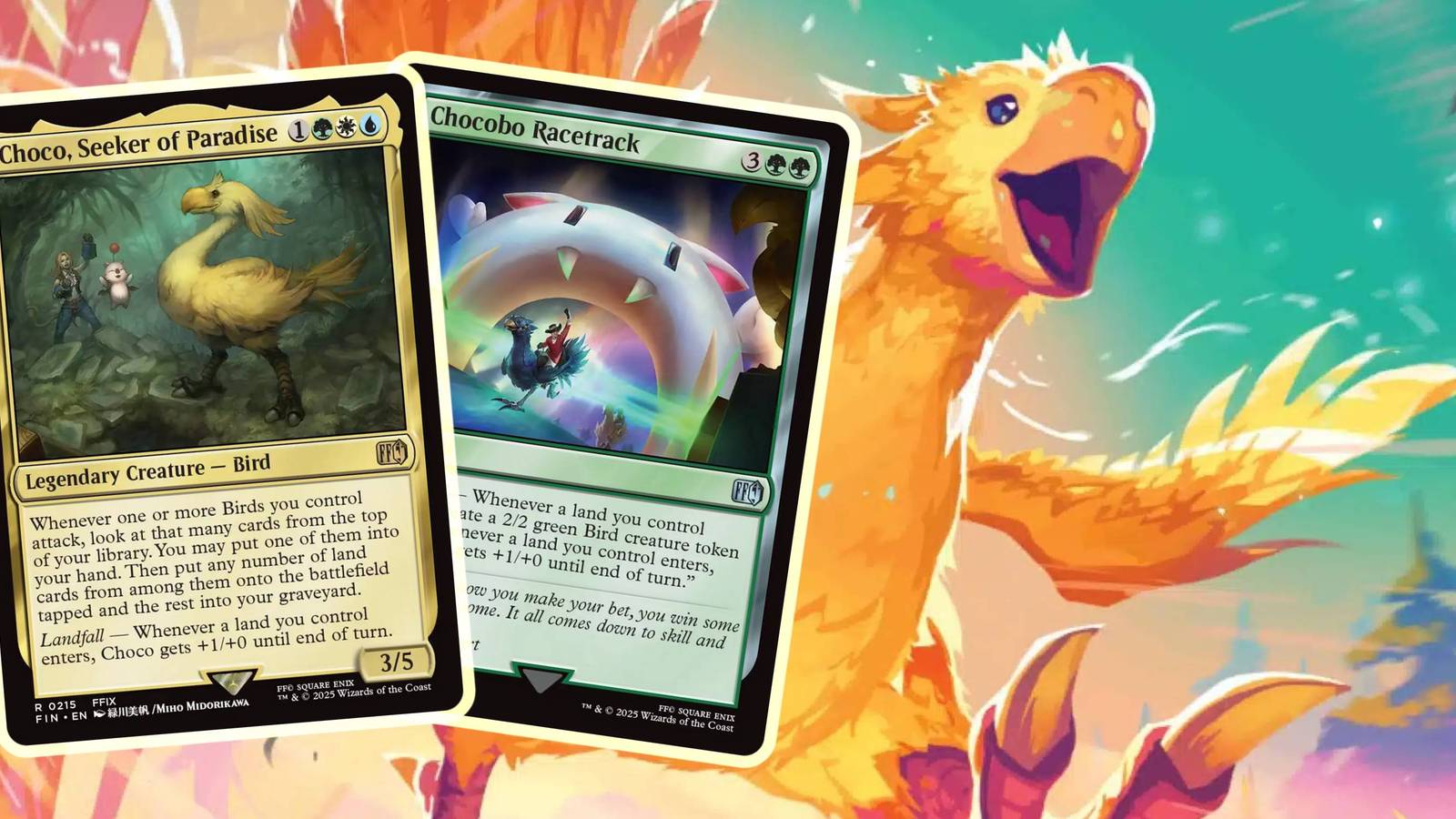 The Strongest Chocobo Cards From MTG's Final Fantasy Crossover Set